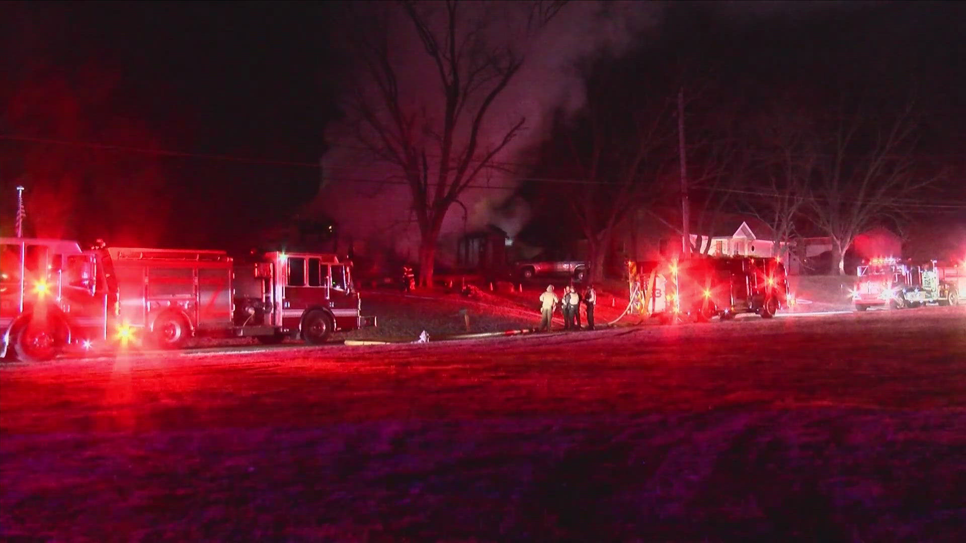 Man critically injured after escaping house fire in Millington