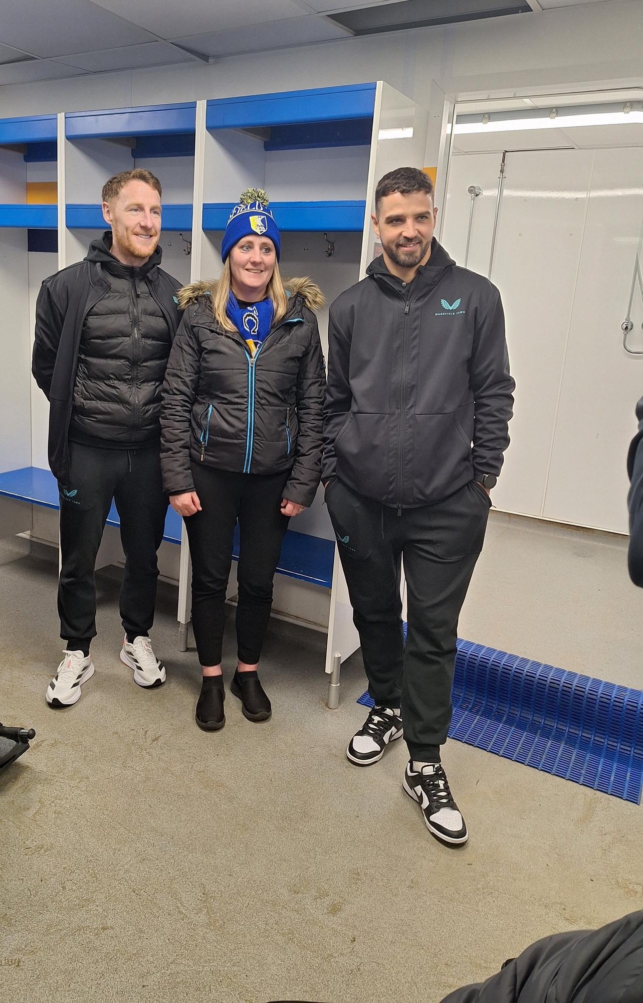 Clipstone Hall & Lodge residents enjoy exclusive tour of Mansfield Town FC