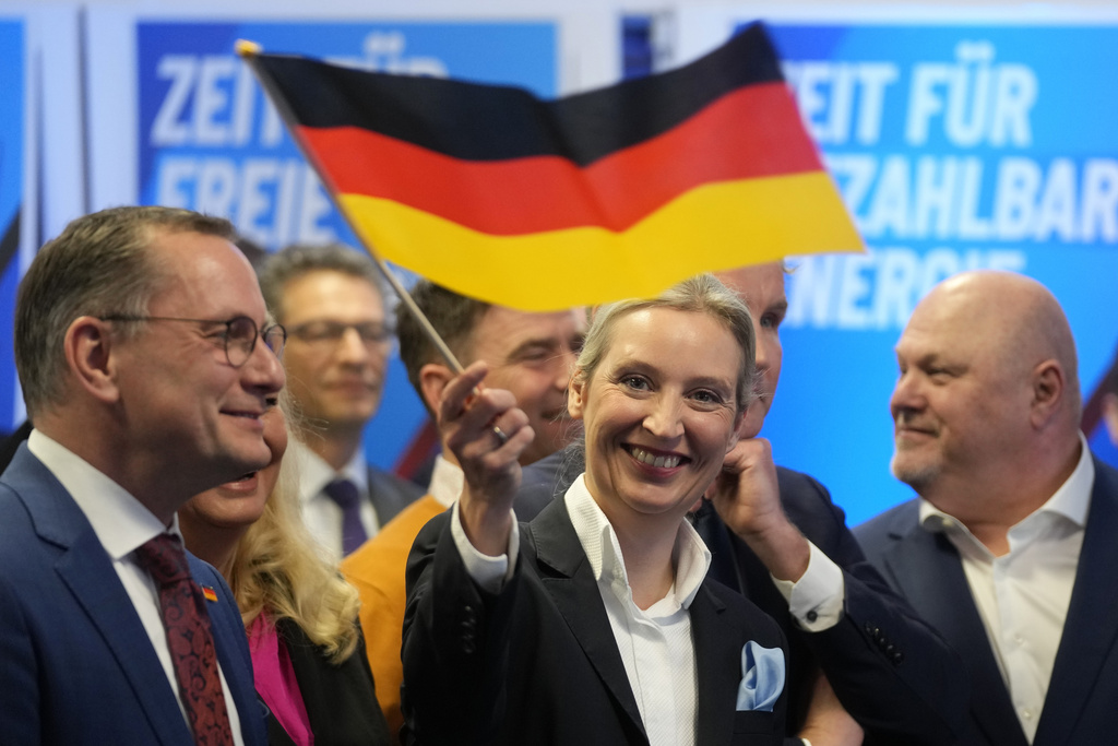 A far-right party saw a historic surge in support in Germany's election ...