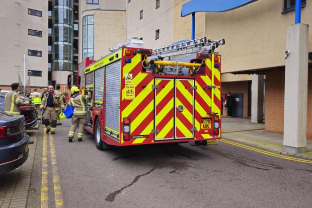 Woman and baby flee flat fire caused by cigarette in Newham
