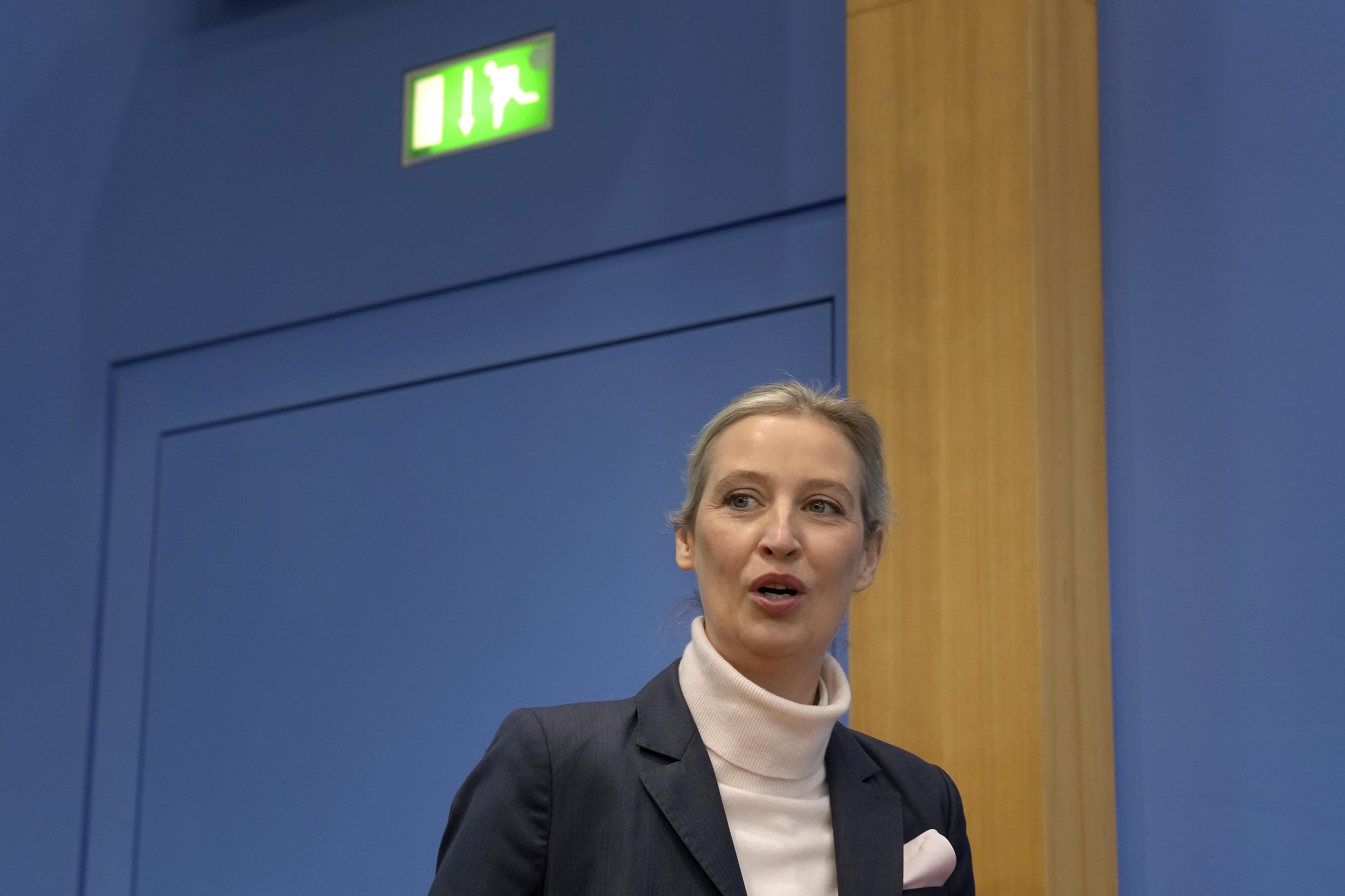 Alice Weidel, leader of the German far-right: partner of a filmmaker ...