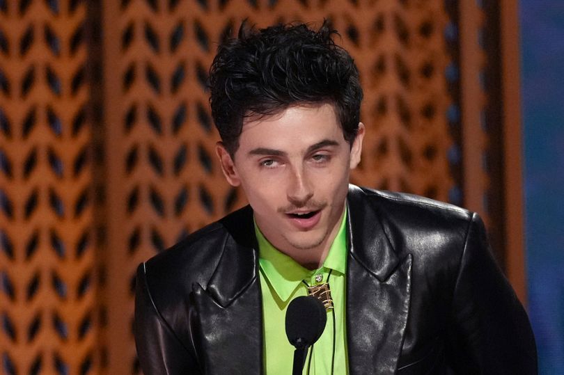 Timothée Chalamet references iconic Irish actor in SAG acceptance speech