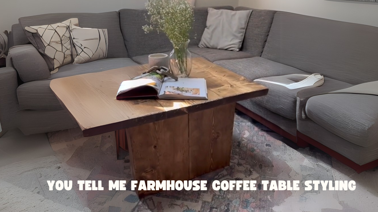 Perfect? Nah! Worth It?.. You Tell Me Farmhouse Coffee Table Styling