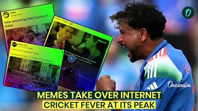 IND vs PAK Champions Trophy 2025: Memes Food Internet | Clash Heats Up ...