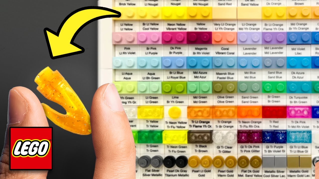 What Is The Rarest LEGO Color?