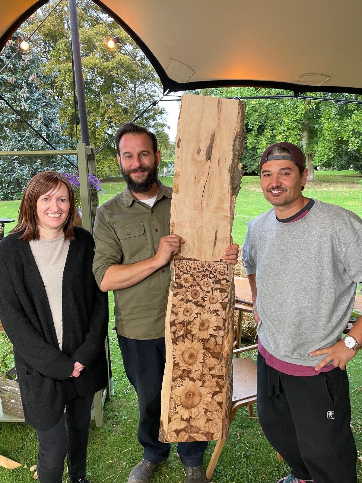 Leeds Pyrography Artist to Feature on National Tv Show