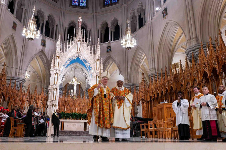 First African American Cardinal Celebrates Mass In Newark