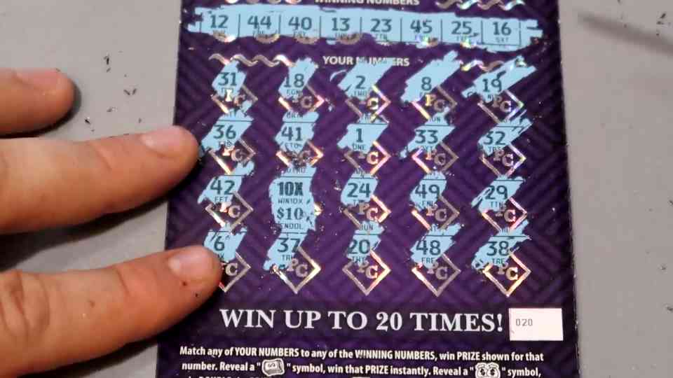 I Spent $600 on Entire Book of Scratch Offs! $20 Scratch Offs Tickets