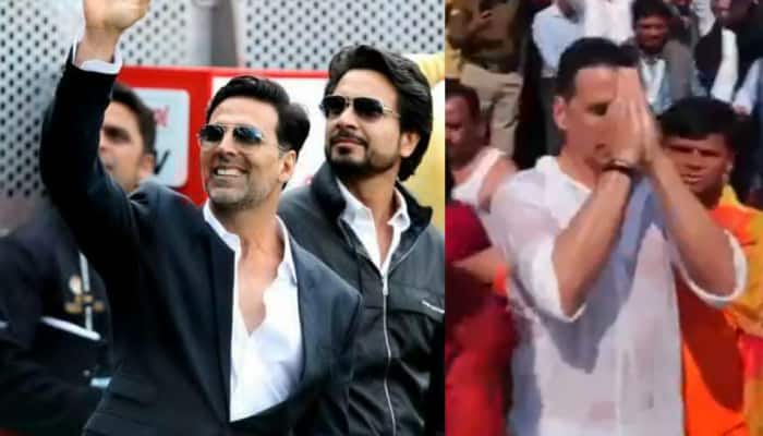 Akshay Kumar Takes Sacred Dip At Maha Kumbh; Expresses Gratitude - WATCH