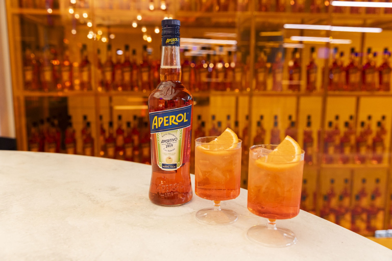First look at The O2's new Aperol Spritz bar