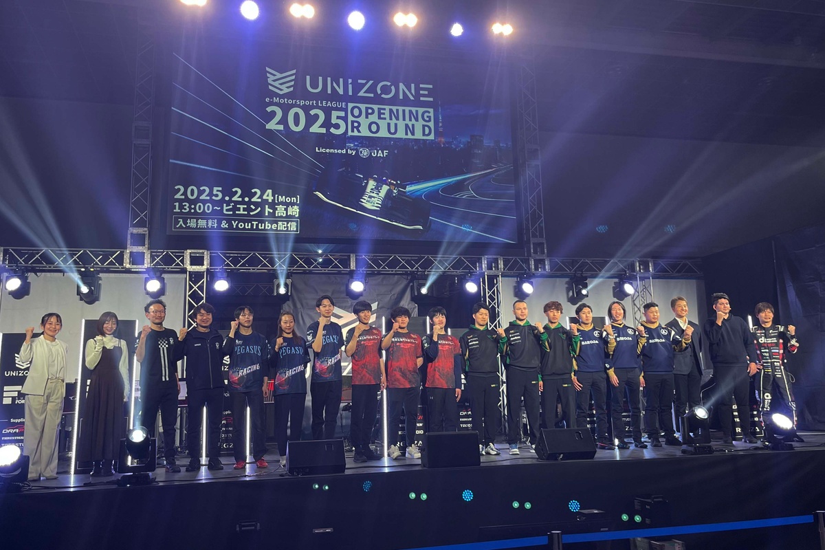 レースの未来の形？ JAF公認eモータースポーツ”UNIZONE"が開幕。名古屋OJAの武藤壮汰、圧巻のパフォーマンスで初戦を席巻
