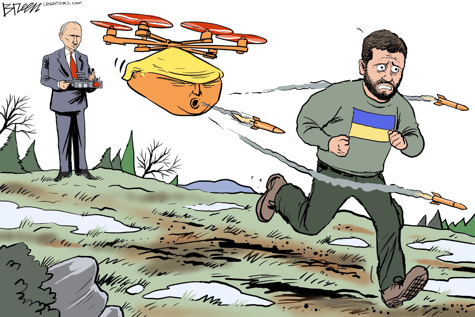 Editorial: The Latest Political Cartoons From The Creators Syndicate