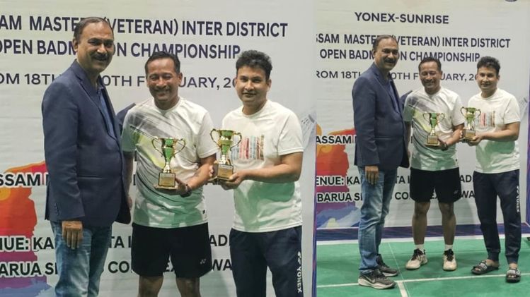 Assam: Syed Mehboob Hussain clinches Yonex Sunrise All Assam Masters title