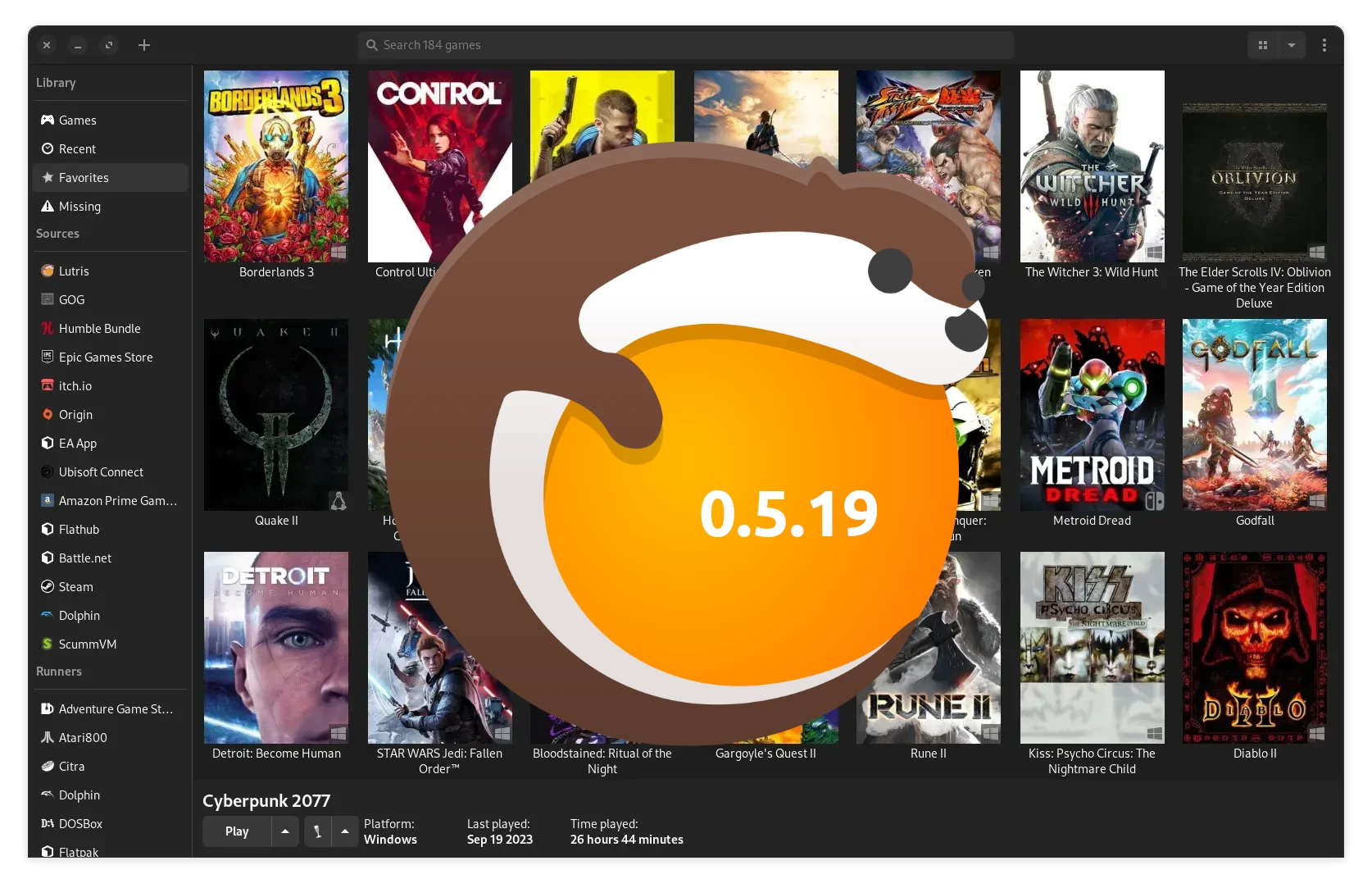 Lutris 0.5.19 mejora la integración con Proton y la experiencia de juego en Linux