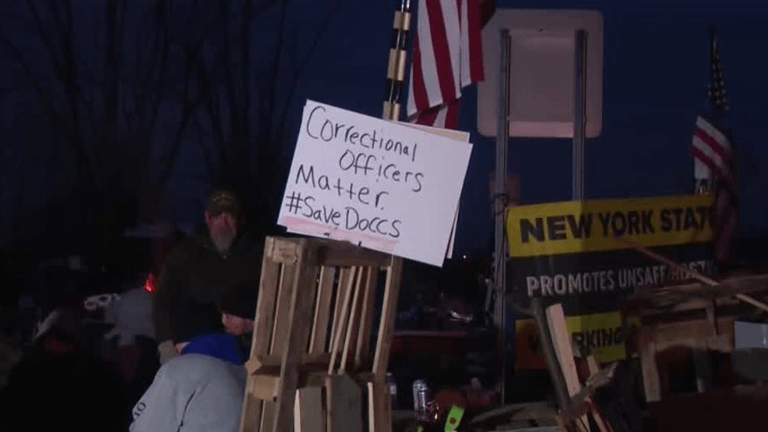 Correction officers face penalties as prison protests continue in New York
