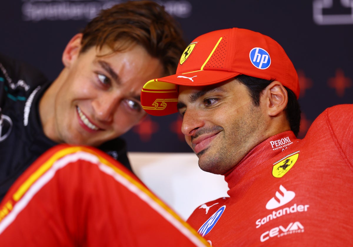 Carlos Sainz teams up with George Russell in prestigious F1 role