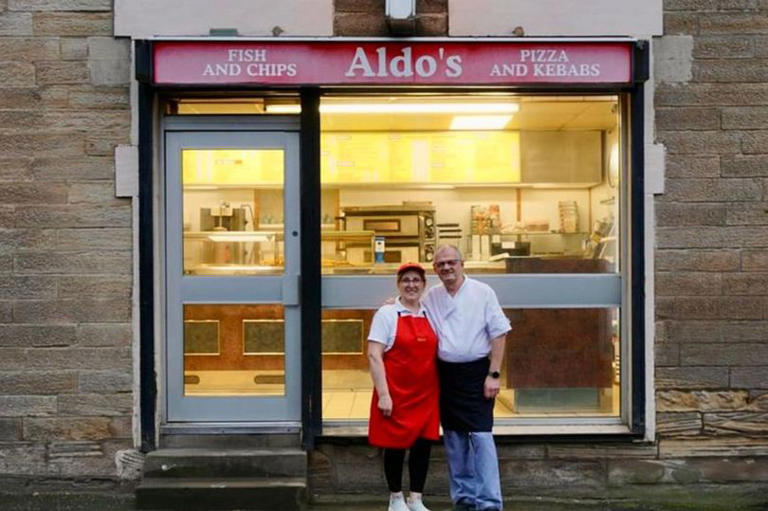 West Lothian couple call time on their family run chippy