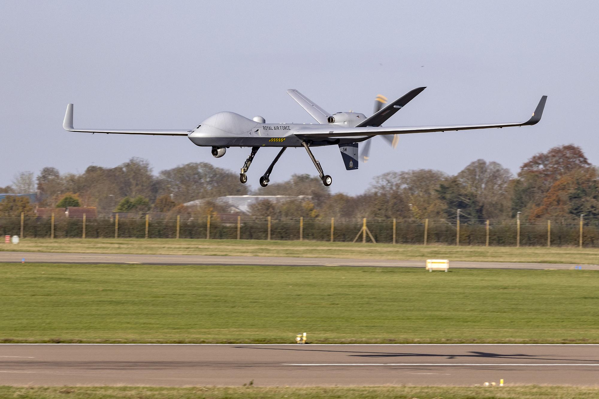 New RAF surveillance drones take to the skies above Louth and Horncastle