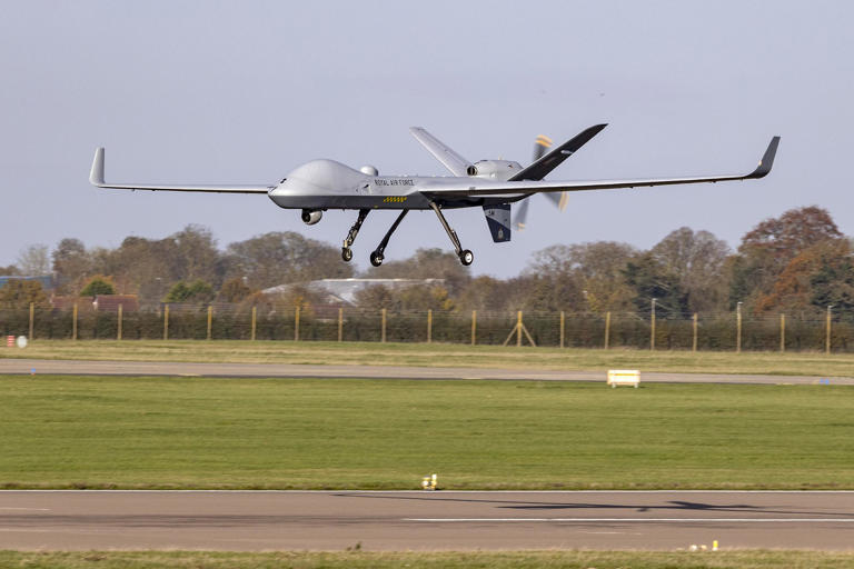 New RAF surveillance drones take to the skies above Louth and Horncastle