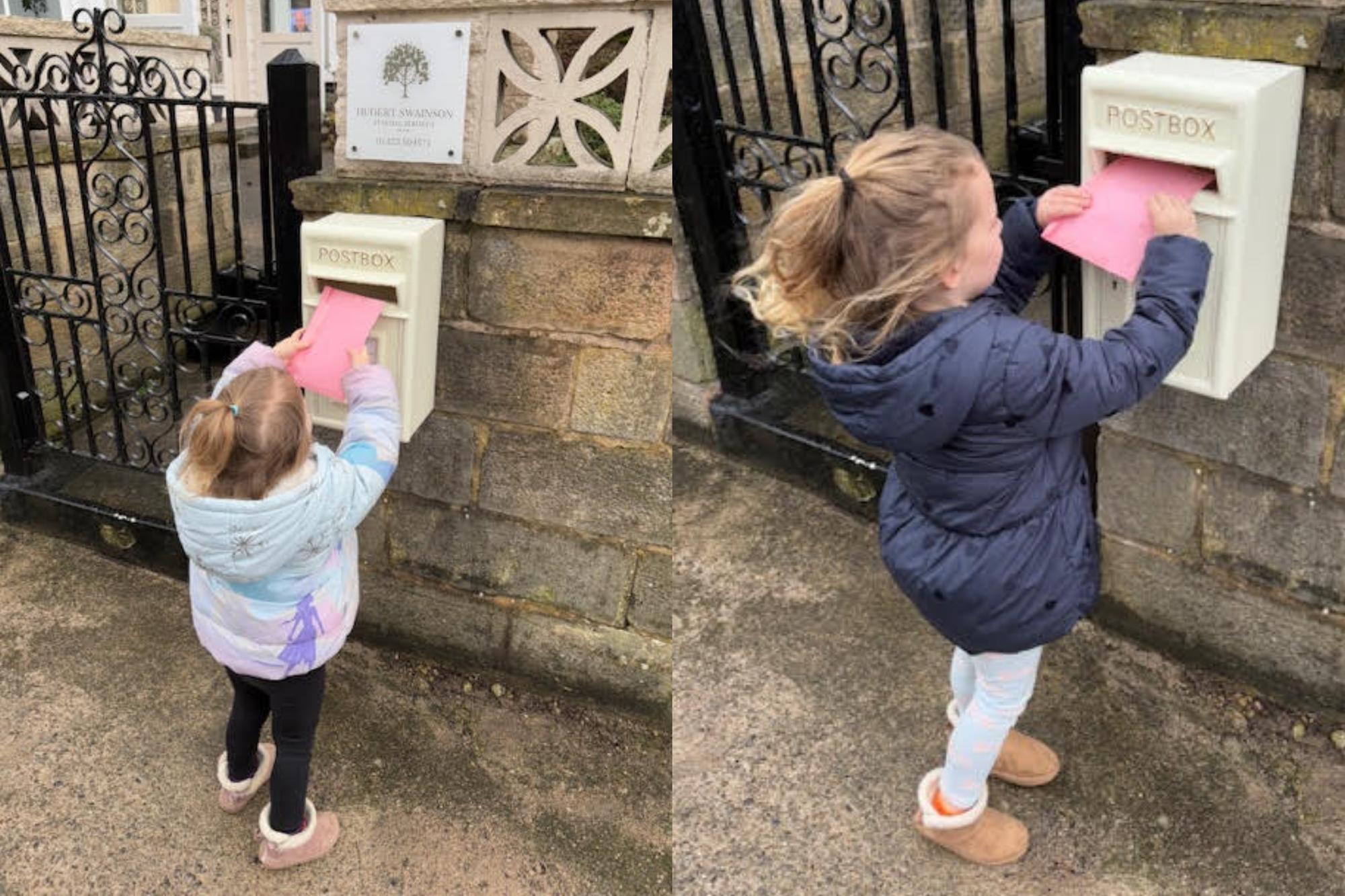 Harrogate funeral directors help install ‘Letters to Heaven’ post box ...