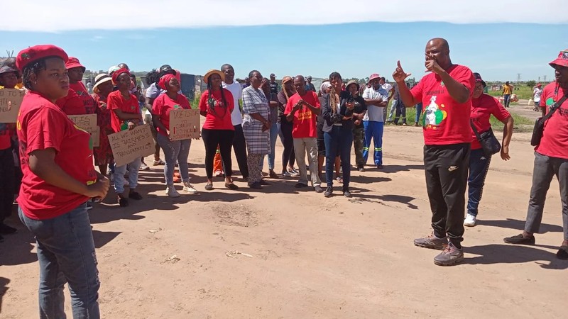 EFF shuts down office over allegations of corruption in relocation process