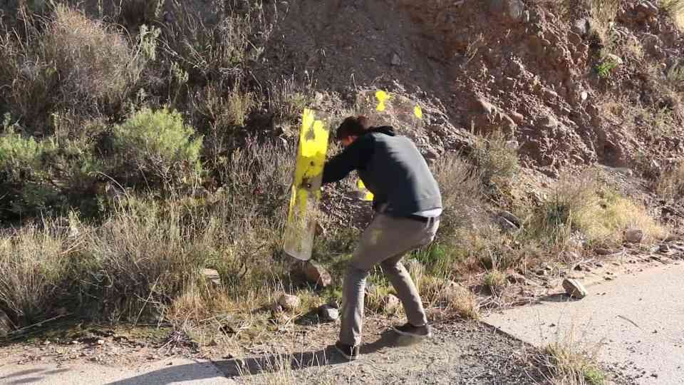 Riot Shield Paintball Battle!