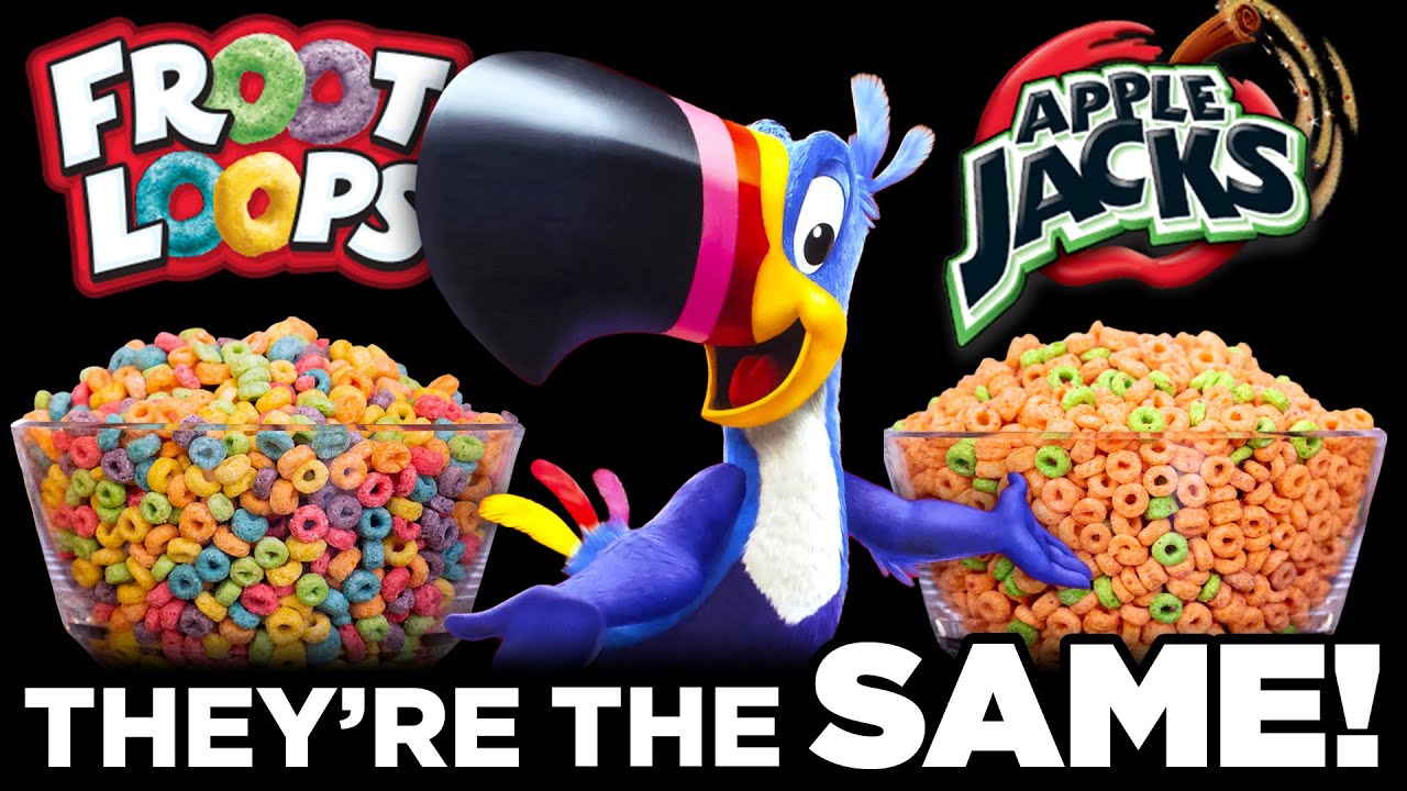 Froot Loops and Apple Jacks Are SECRETLY The Same!