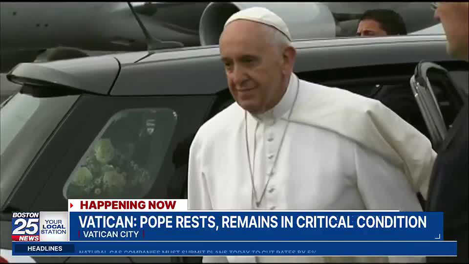 Pope is awake, resting on 10th day of hospitalization after early ... Pope is awake, resting on 10th day of hospitalization after early ...