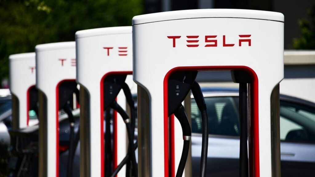 Tesla Supercharger Defaced With Nazi Graffiti, Company Vows Legal Action