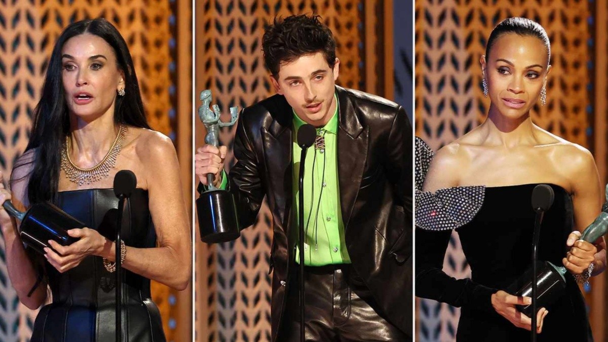 A una semana de los Oscar, los SAG Awards celebraron lo mejor del cine ...