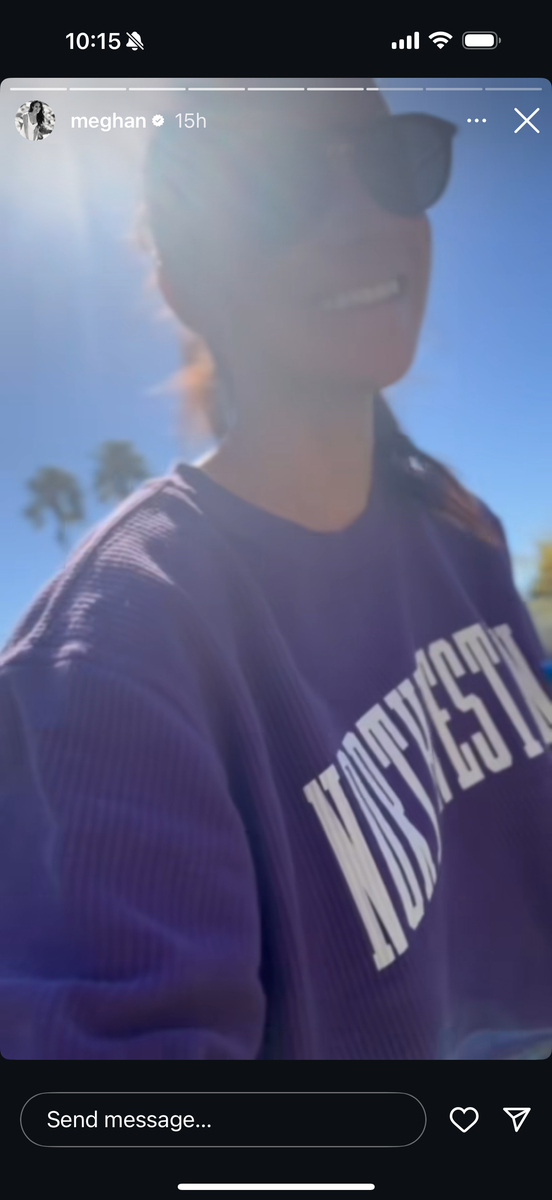 Meghan Markle’s Northwestern Sweatshirt Is a Meaningful Tribute to Her ... Meghan Markle’s Northwestern Sweatshirt Is a Meaningful Tribute to Her ...