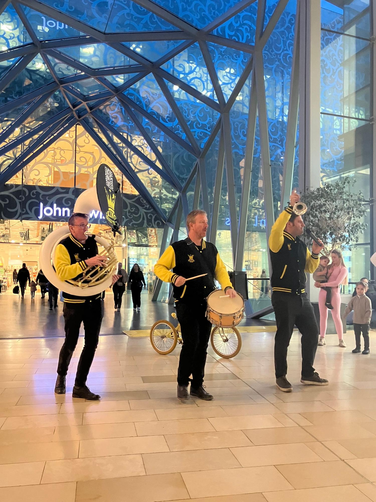 A golden ticket winner, thousands of cups of tea and live music ...