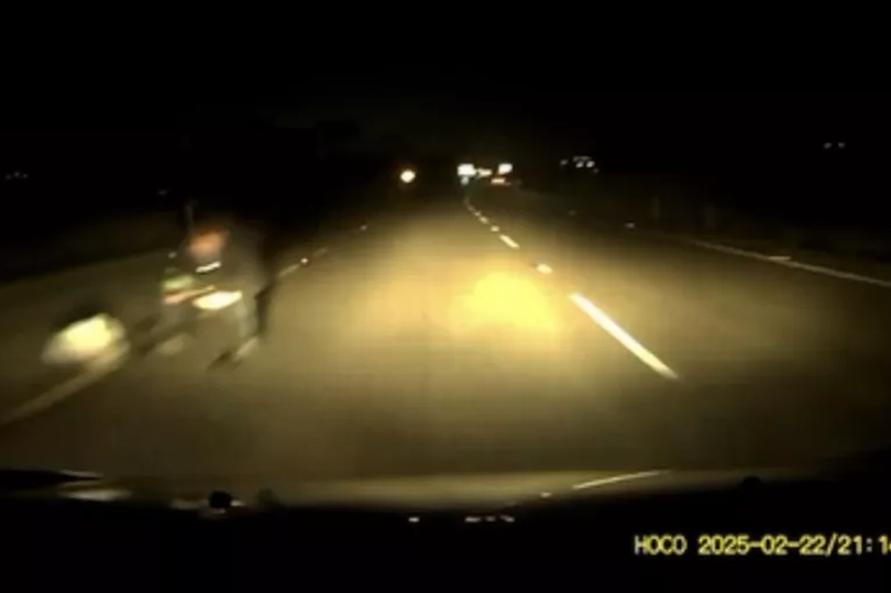 Watch - Shocking dash-cam footage shows moment driver narrowly avoids ... Watch - Shocking dash-cam footage shows moment driver narrowly avoids ...