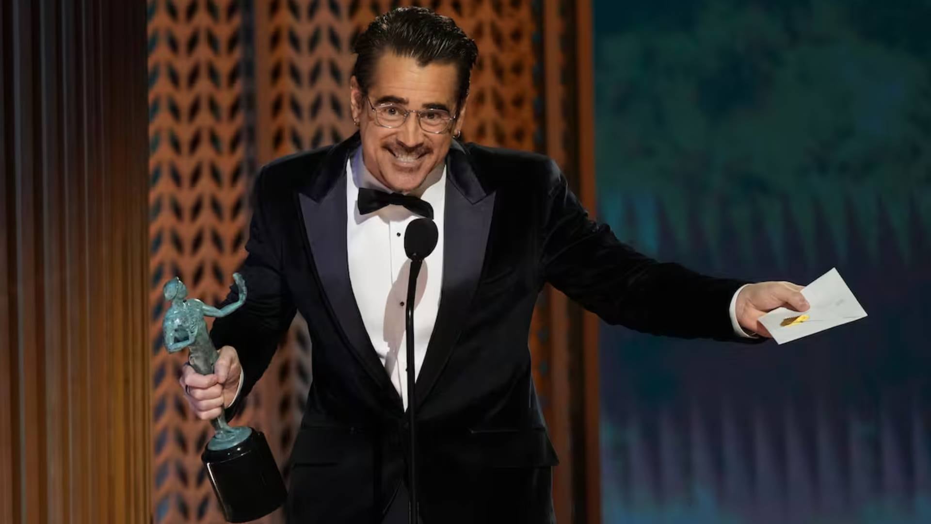 Colin Farrell consigue su tercer galardón por ‘The Penguin’