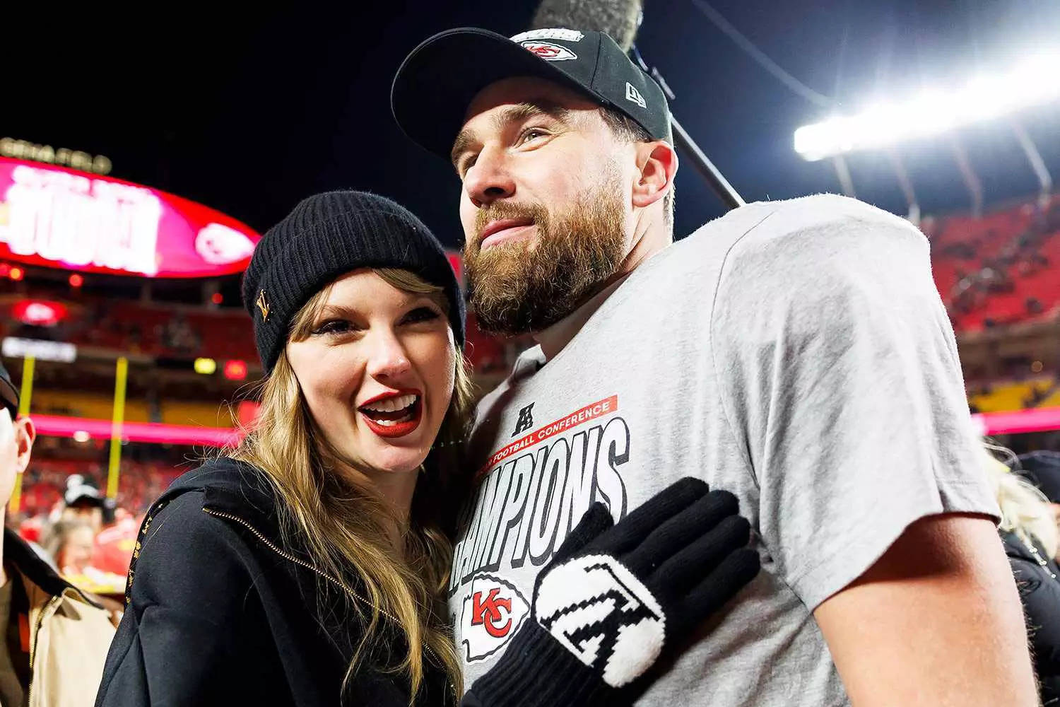 Travis Kelce's gesture towards Taylor Swift in 2023 resurfaces proving they were "all in" from ...