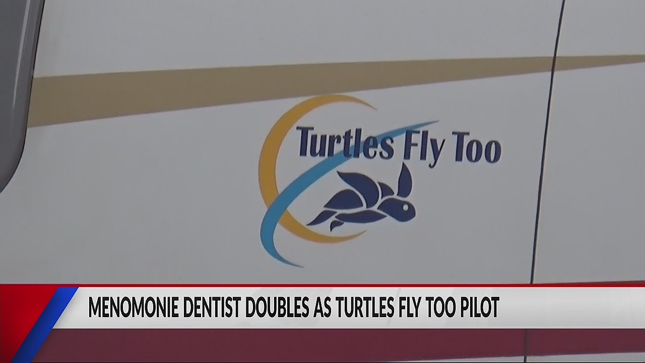 Two Wisconsin men are saving sea turtles, from the sky