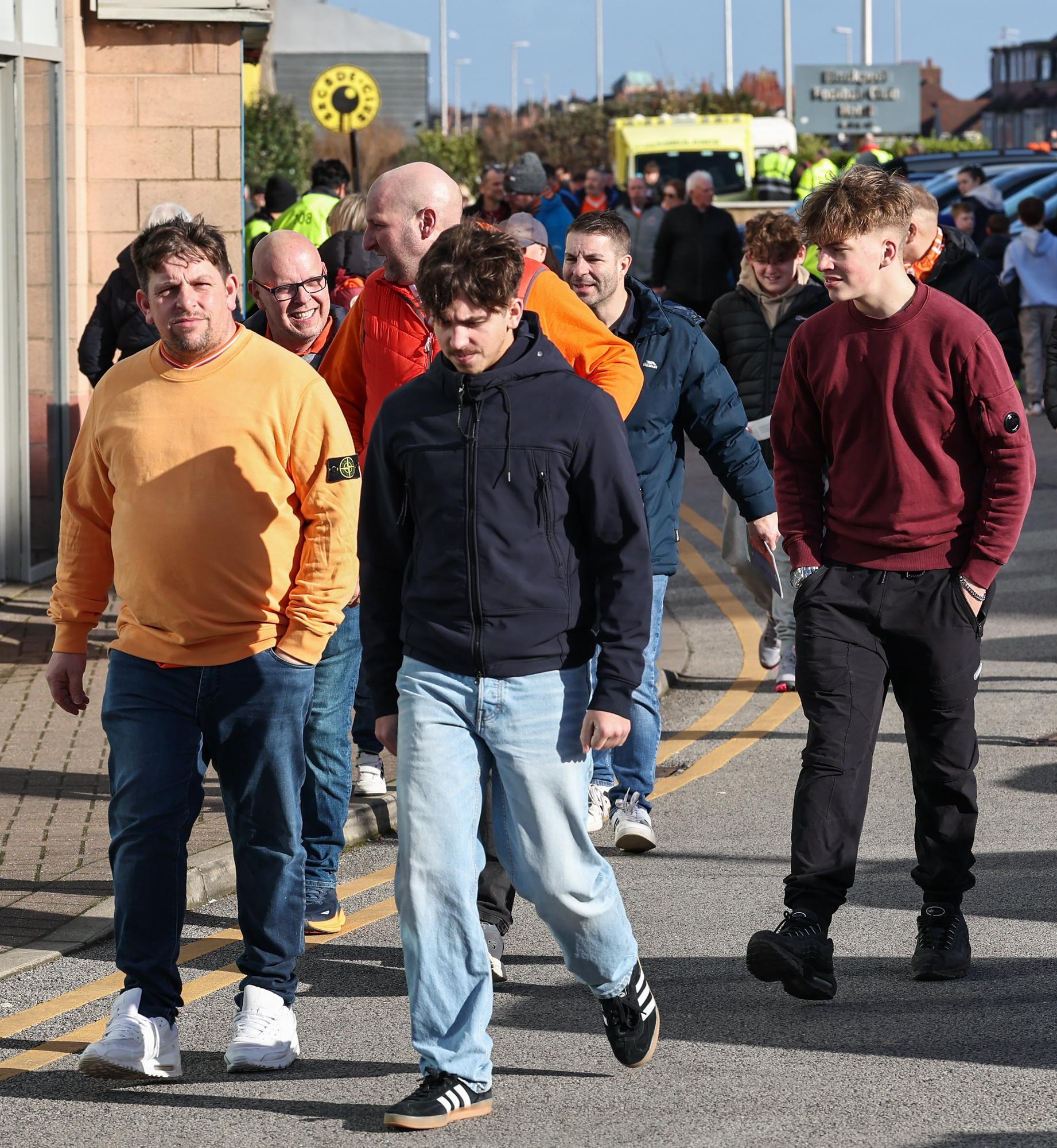 Gallery: 39 superb photos of Blackpool fans being able to finally enjoy ...