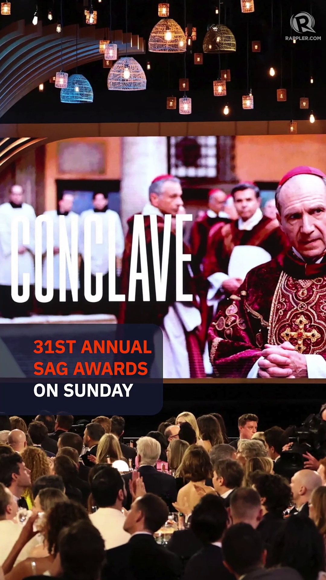 ‘Conclave’ wins top honor at 2025 Screen Actors Guild Awards