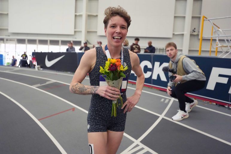 Trans nonbinary runner Nikki Hiltz completes historic sweep at U.S ...