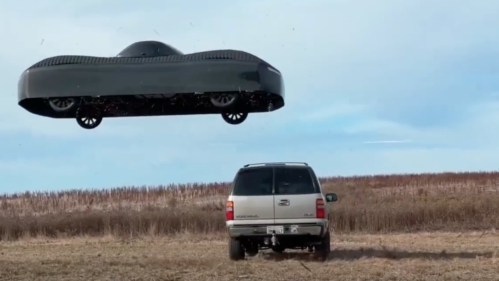 WATCH: World’s First Flying Car Soars Over Vehicle