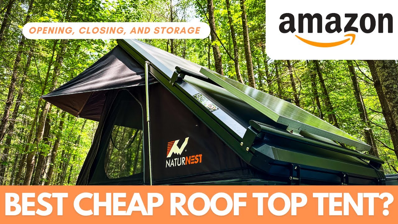 Naturnest Roof Top Tent How It Opens, How Long It Takes To Close, How ...