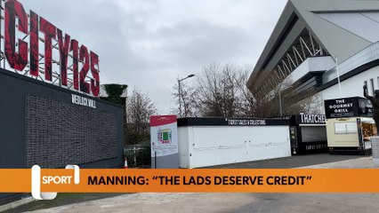 Liam Manning praises players after Bristol City defeat Boro