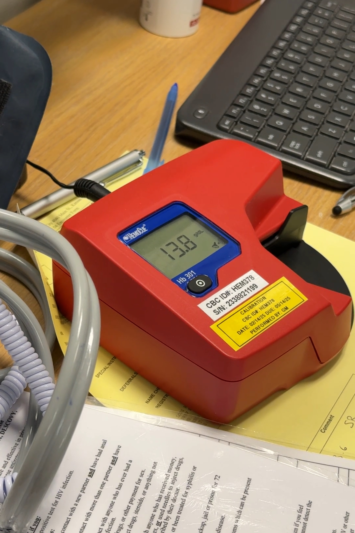 Everything I ate before my platelet donation (Feb)