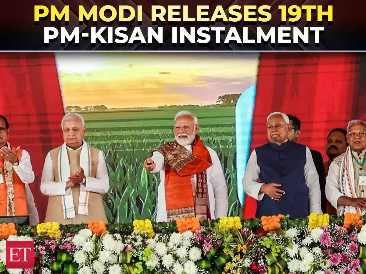 PM Modi releases 19th instalment of PM-KISAN scheme in Bihar, transfers ...