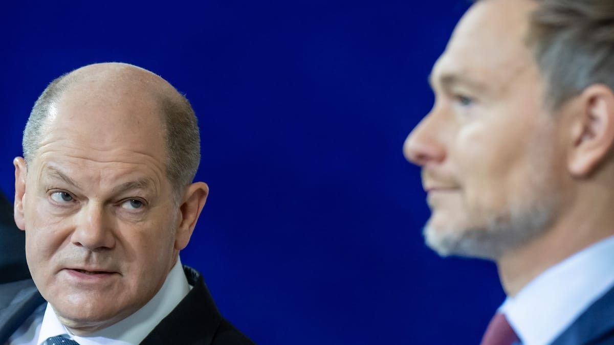 Lindner und Scholz: Politisch gescheitert, finanziell aber unbesorgt