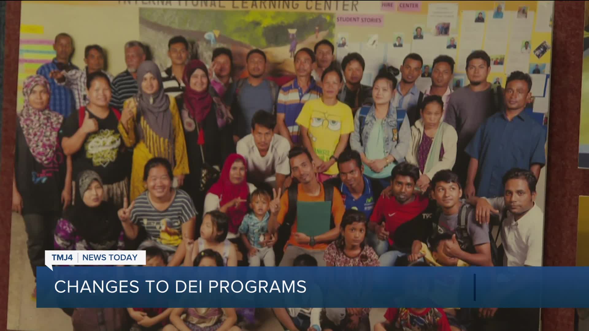 Discussing changes to DEI programs