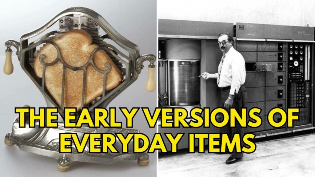 36 Items from Everyday Life That Looked Completely Different Once
