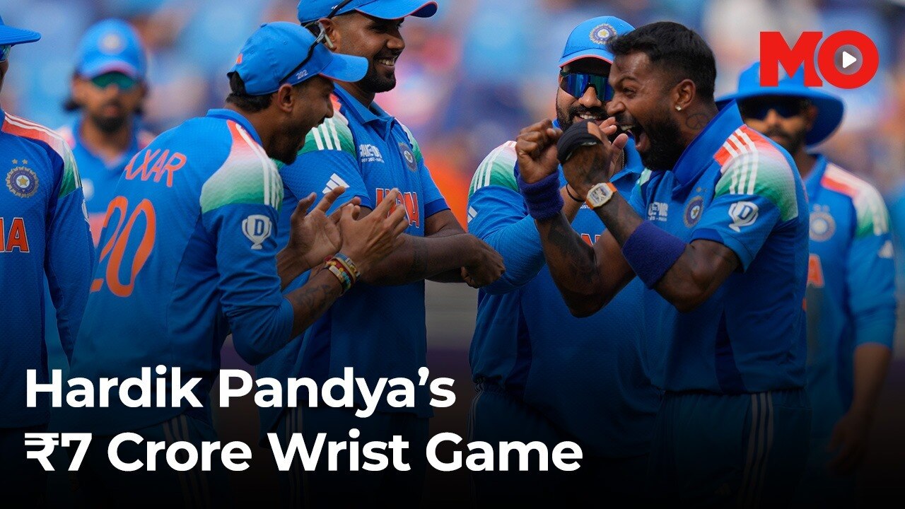 Hardik Pandya's Rs 7 crore watch stole the spotlight at India-Pak match