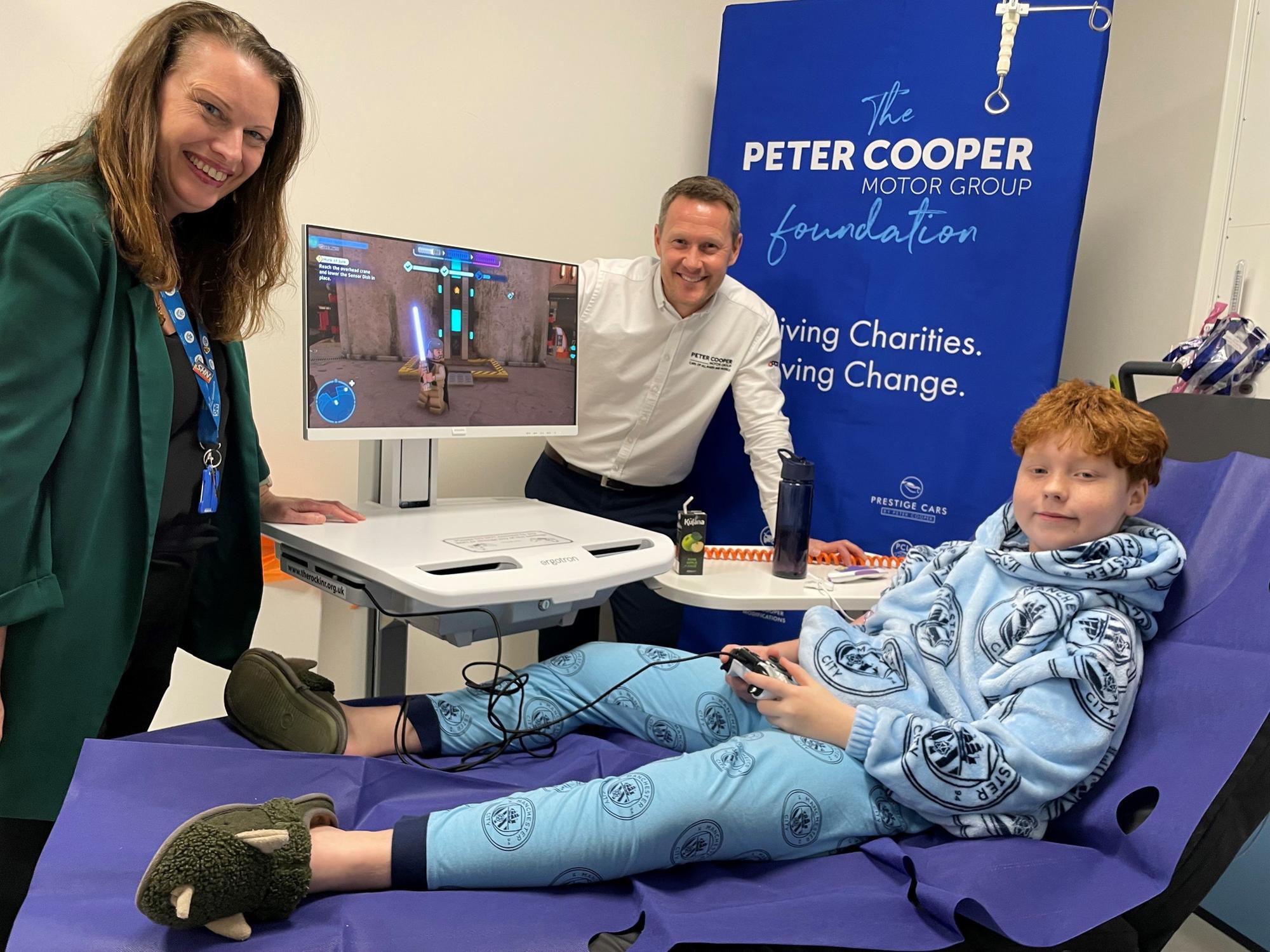 Peter Cooper Motor Group Foundation donation provides Xbox medical ...