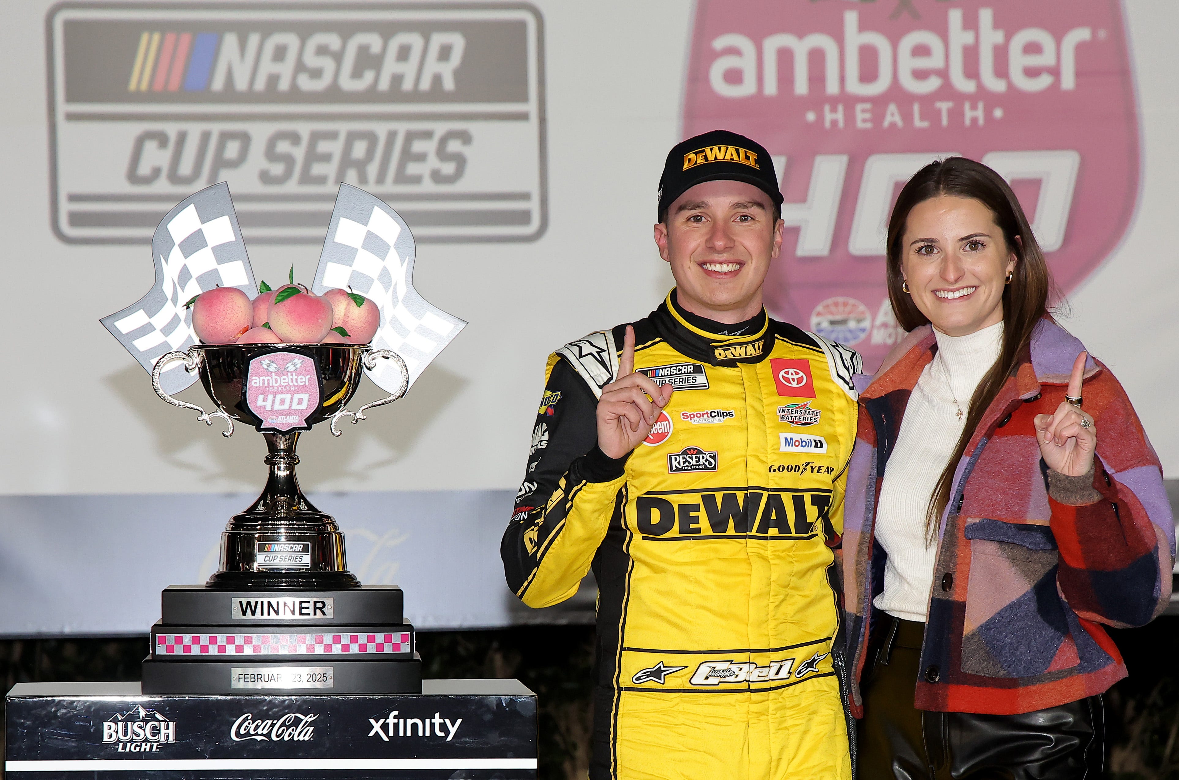 Christopher Bell discusses first NASCAR superspeedway win at Atlanta